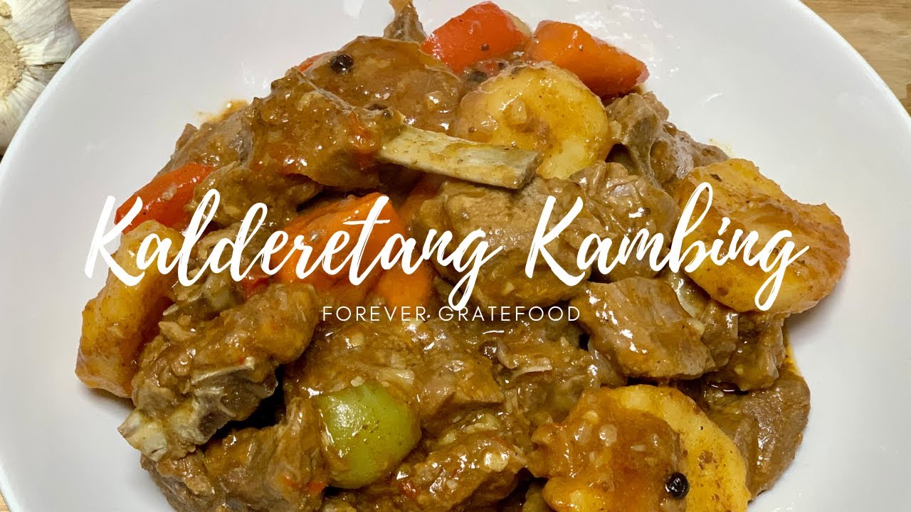 KALDERETANG KAMBING / GOAT MEAT STEW | PANLASANG PINOY | SIMPOL # ...
