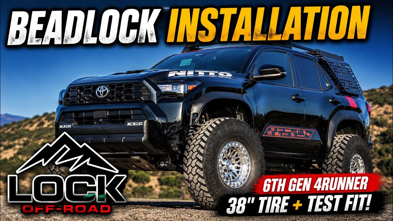 Lock Off Road Wheels Beadlocks On 6th Gen 4runner Youtube 1464