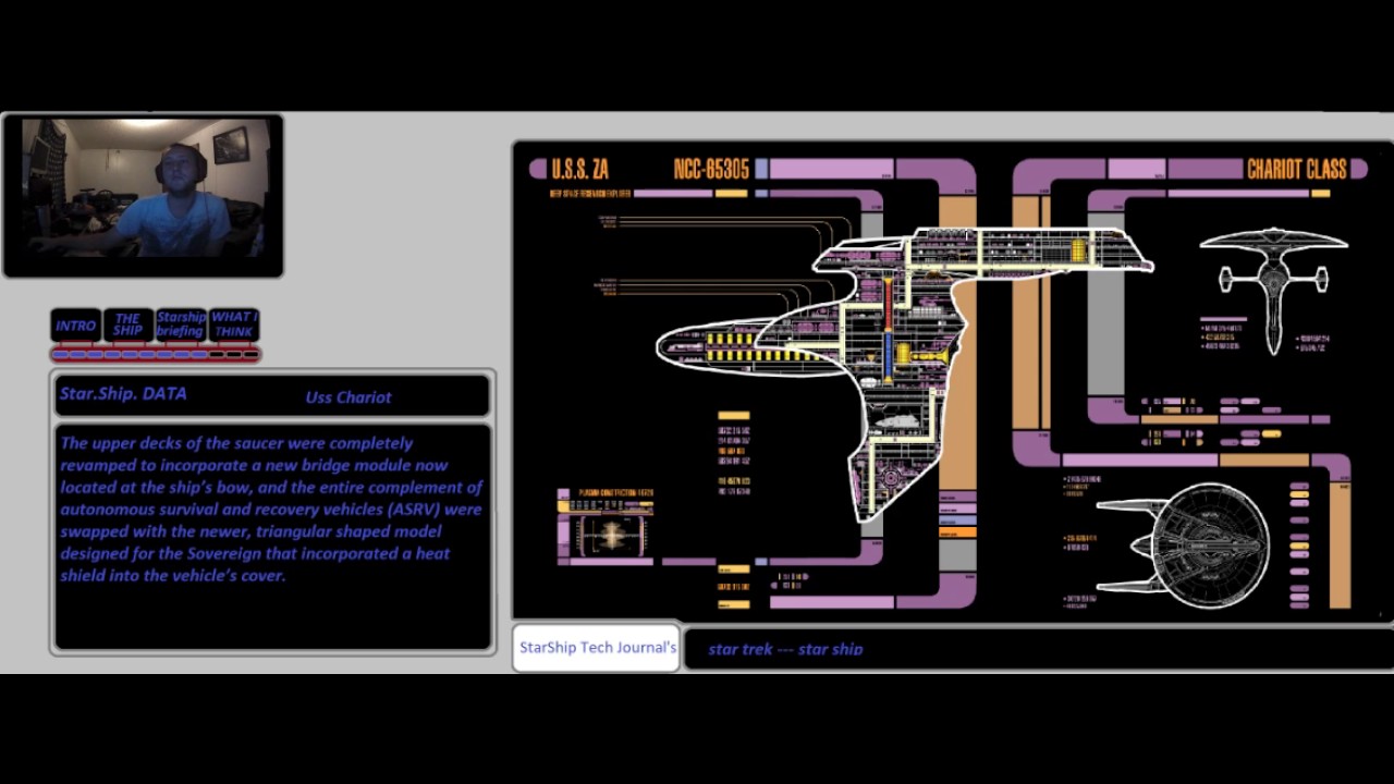 StarShip Tech Journals The Chariot class - YouTube