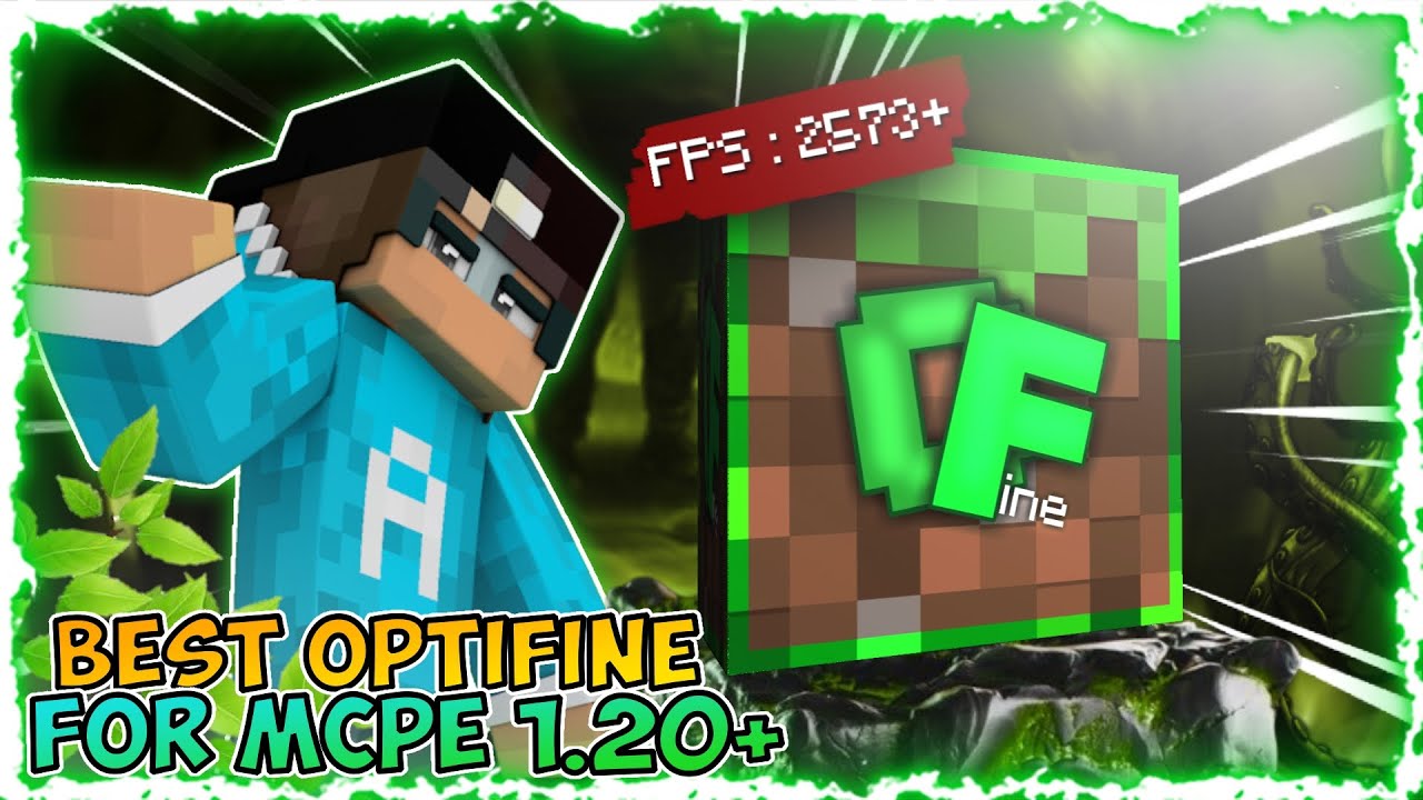 FPS BOOSTER‼️ BEST OPTIFINE CLIENT UNTUK MCPE 1.20+!! FIX LAG, NO ...