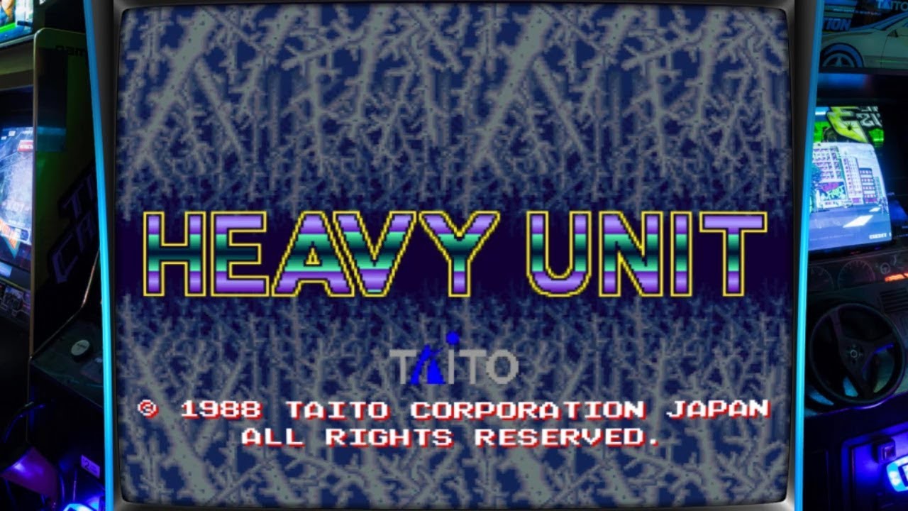 Heavy Unit (Arcade - Taito - 1988) - YouTube