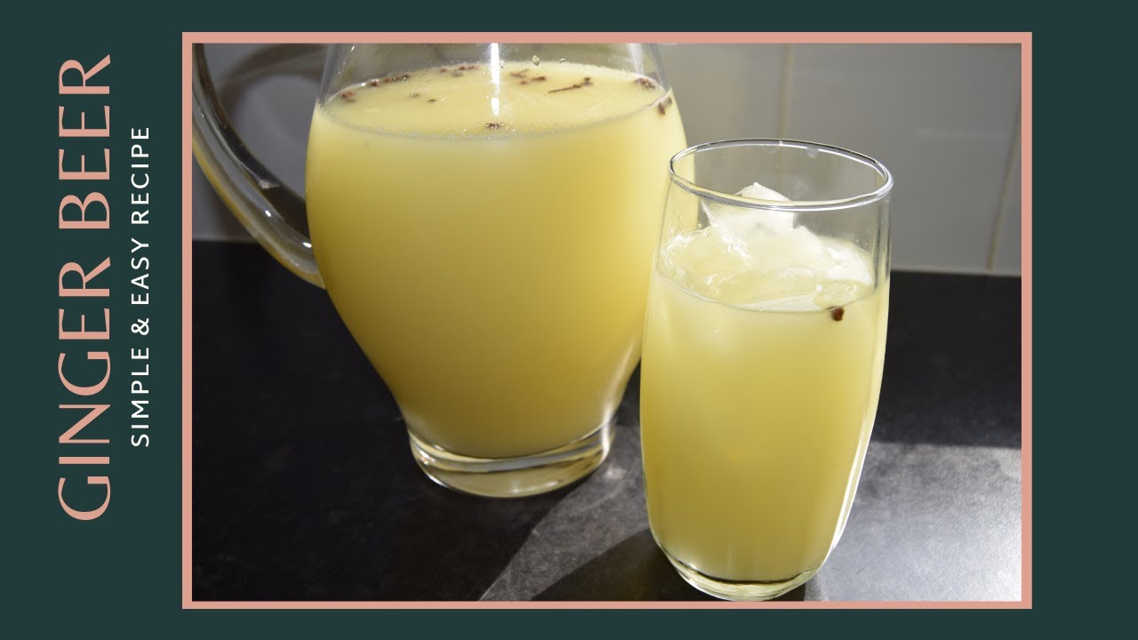 HOW TO MAKE CARIBBEAN GINGER BEER|GINGER DRINK|QUICK & EASY|CARIBBEAN ...
