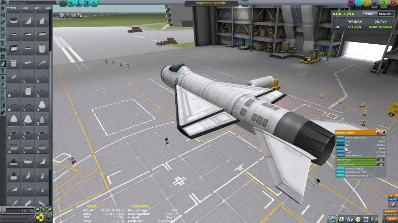 Supersonic Aircraft Tutorial | Kerbal Space Program - YouTube
