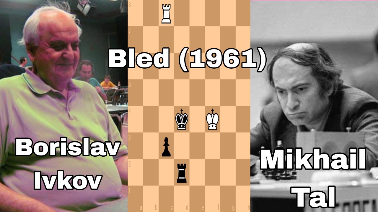 Bled (1961). Borislav Ivkov vs Mikhail Tal. - YouTube