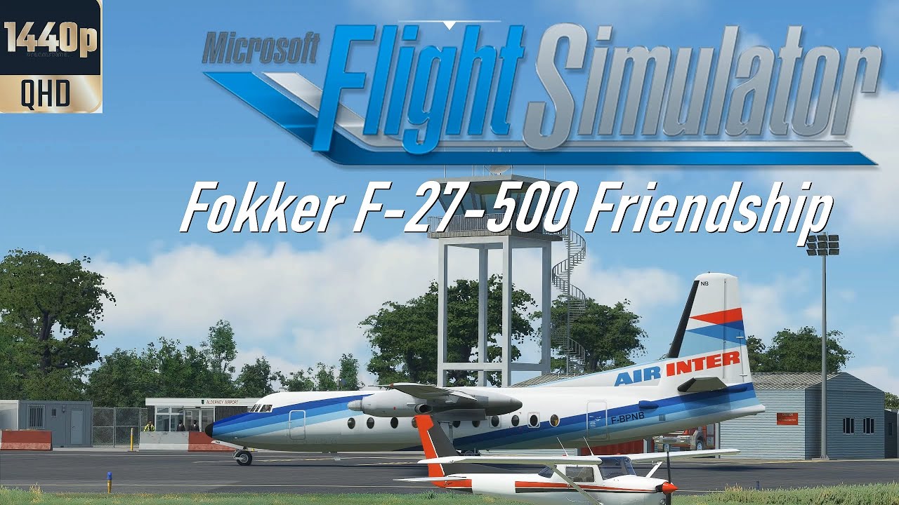 Microsoft Flight Simulator 2020 Fokker F-27-500 Friendship - YouTube