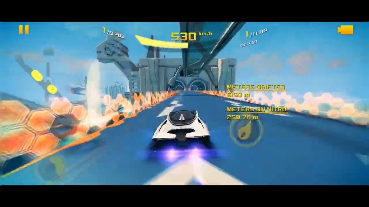 Asphalt 8 faraday future FF01 sector 8 49:565 - YouTube