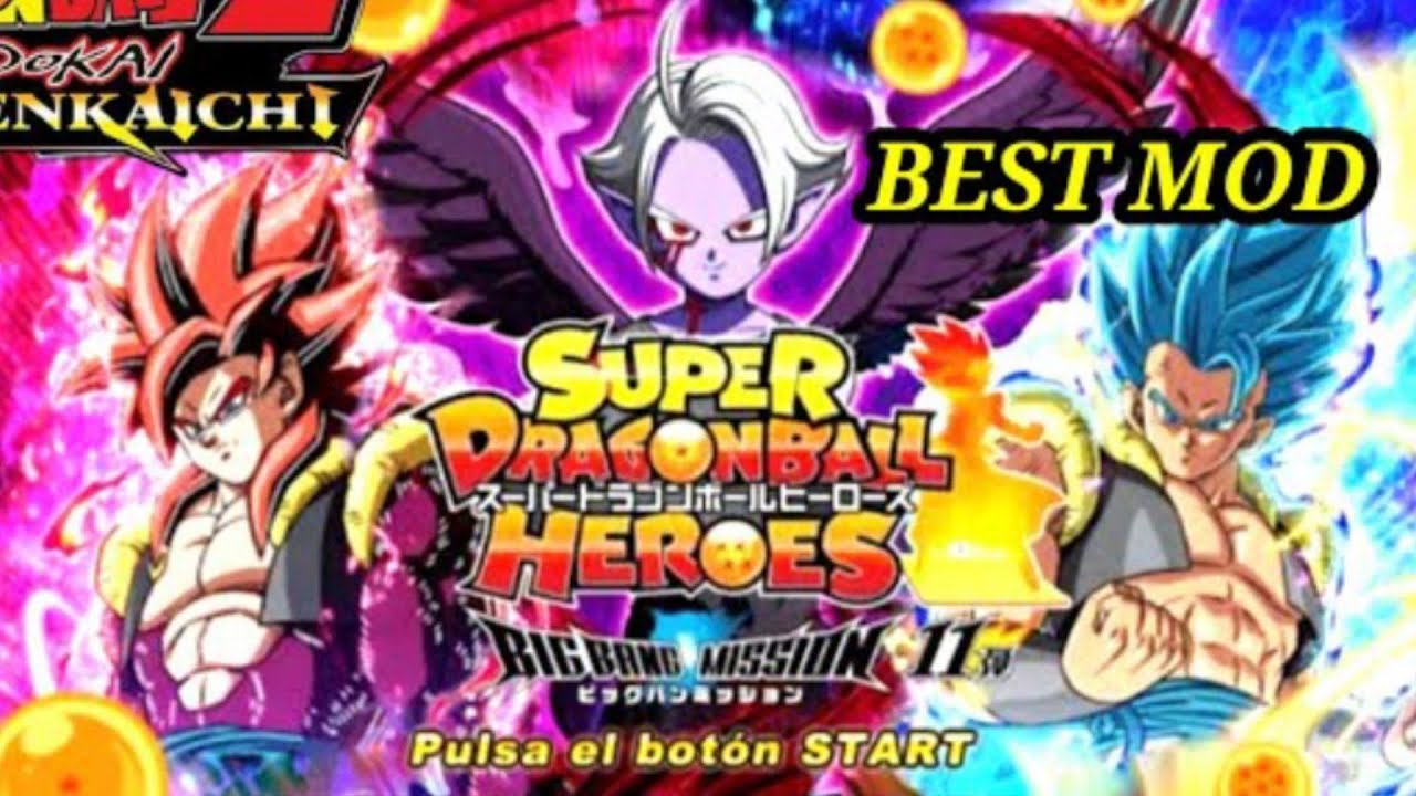 Dragon Ball Super: Budokai Tenkaichi Tag Team Mod (PSP) - DBZ TTT MOD ...