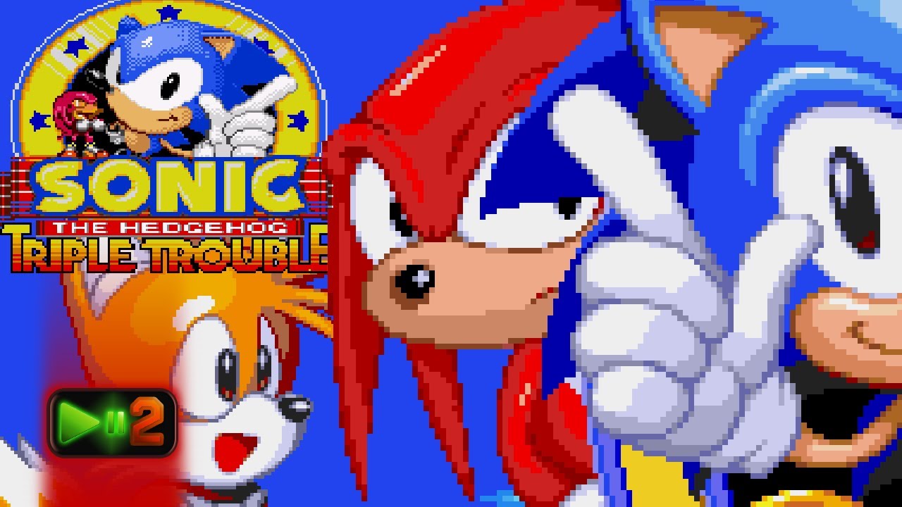 Knuckles' Story, Competition Mode & Game Gear: SONIC TRIPLE TROUBLE (16 ...
