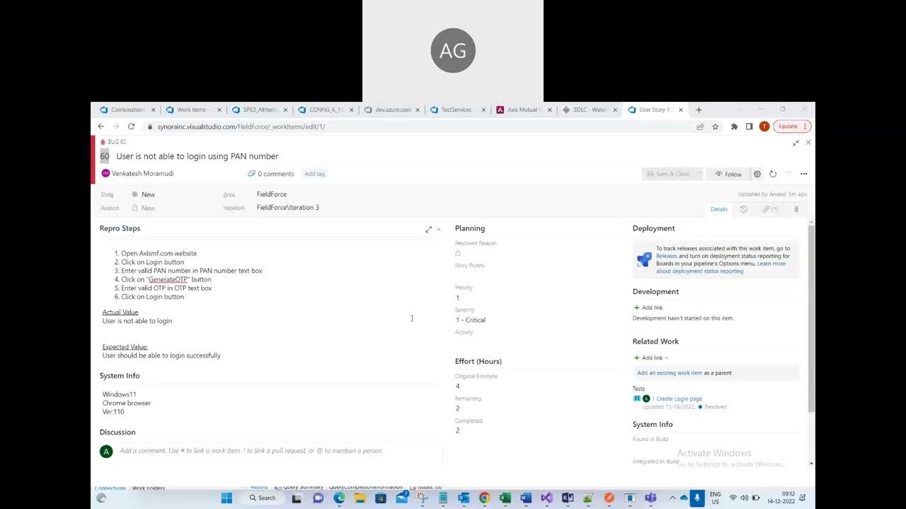 ManualTesting : Creating Defects In Azure DevOPs (ADO) - YouTube