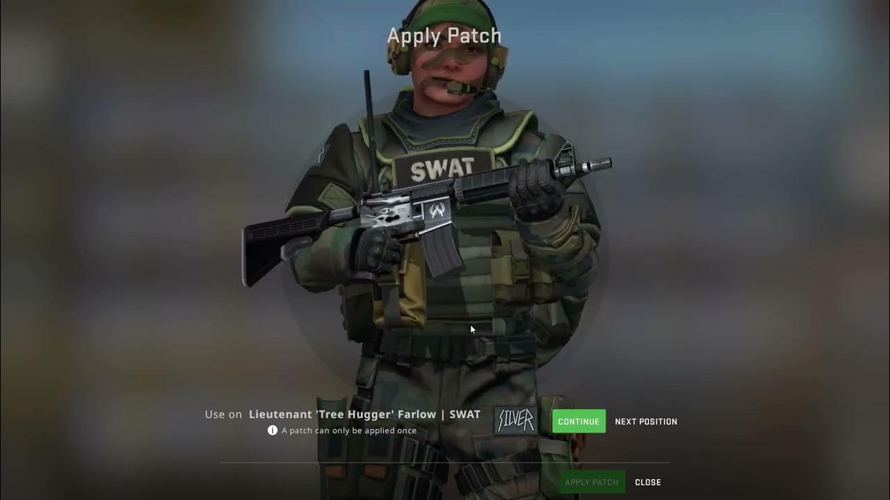 CSGO Operation riptide agents patches locations - YouTube