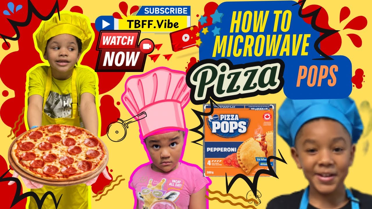 HOW TO MAKE PIZZA POPS IN THE MICROWAVE - YouTube