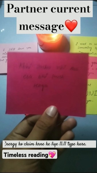 partner current message 💖 #astrology #partnermessage #currentfeeling #tarotreading #tarotcards ...