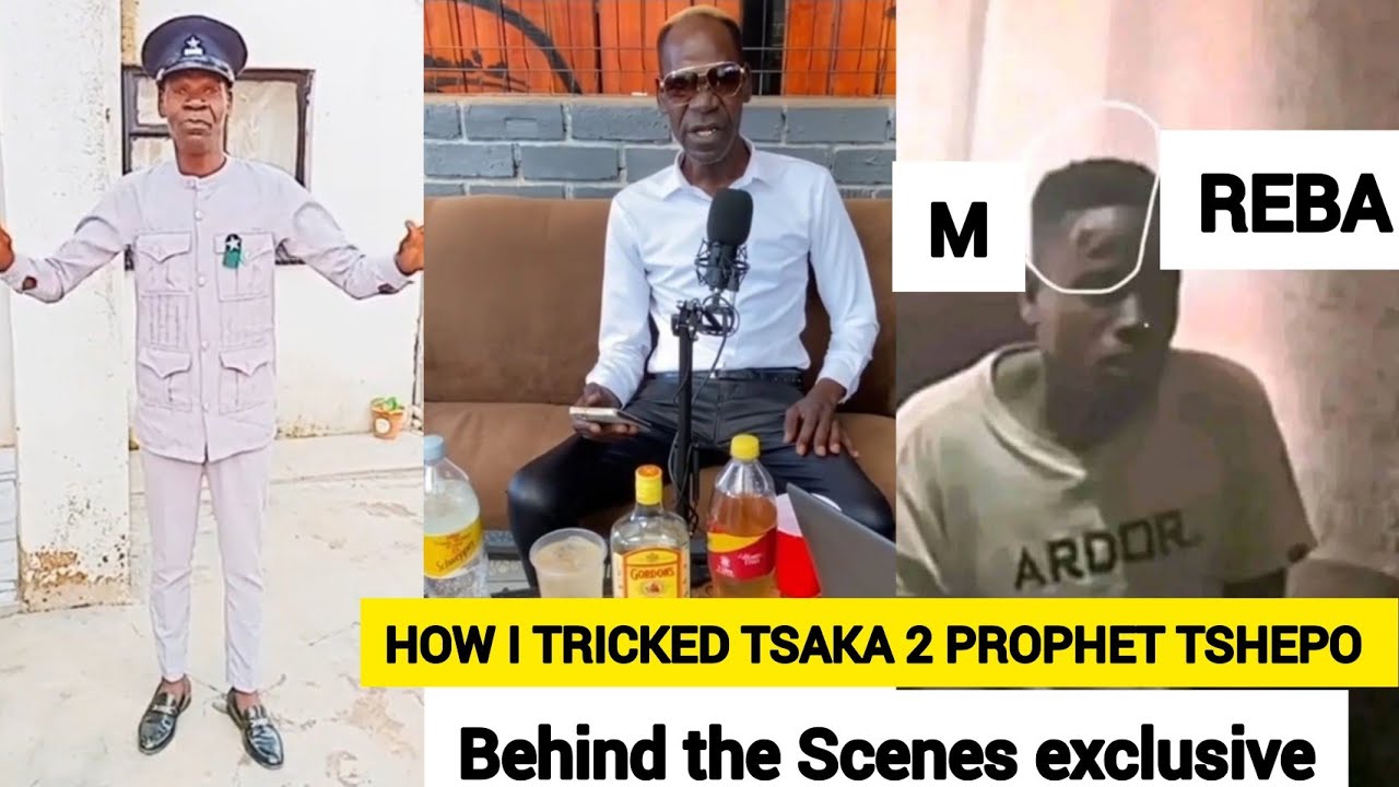 Bra B explains how he tricked Tsaka Rsa to Dr prophet tshepo | behind ...