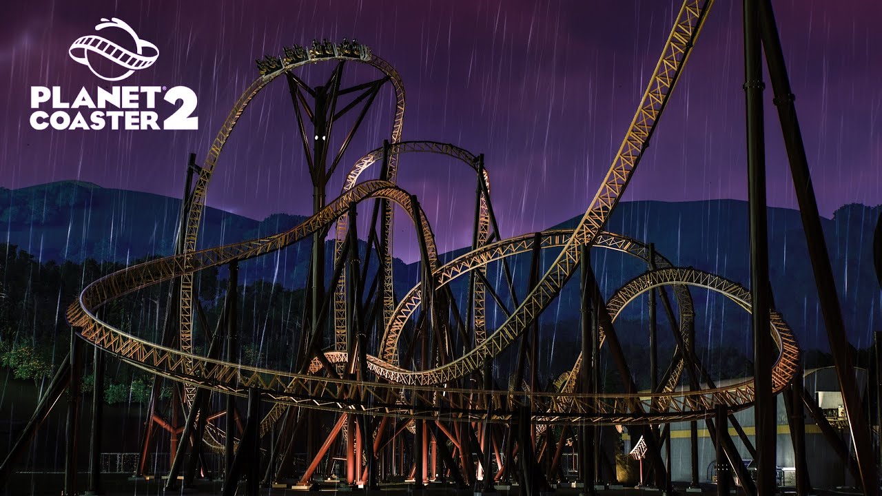 GO BANANAS (POV at night) Planet Coaster 2 - YouTube