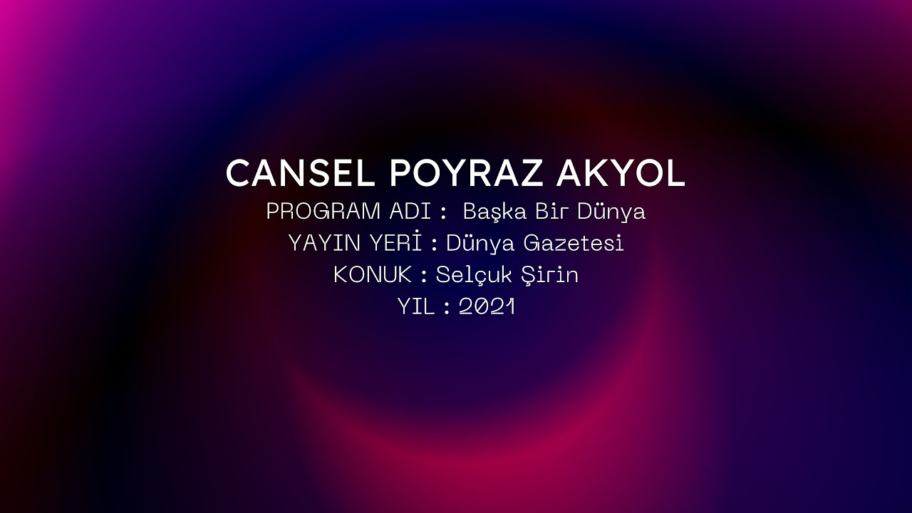 CANSEL POYRAZ AKYOL - UĞUR BATI - YouTube