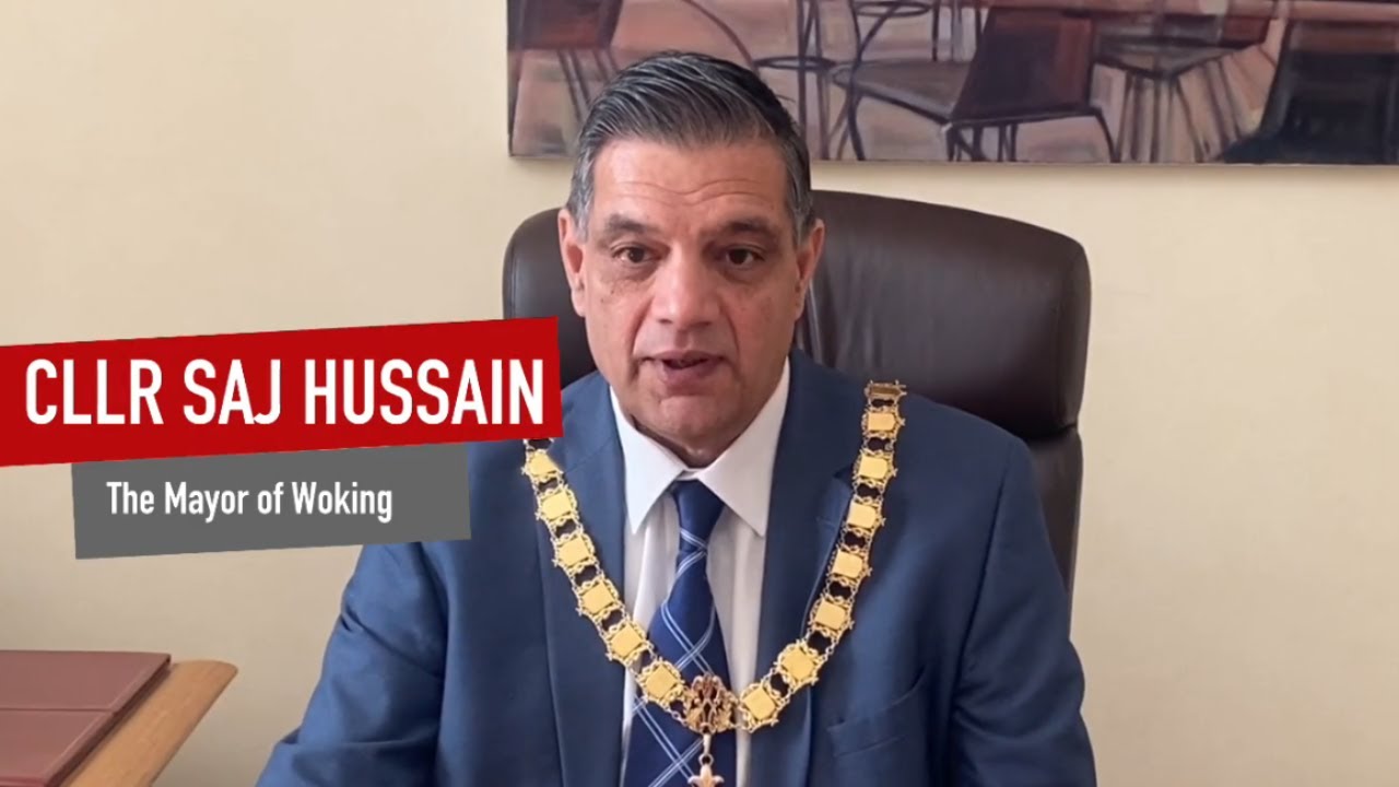 A coronation message from the Mayor of Woking - YouTube