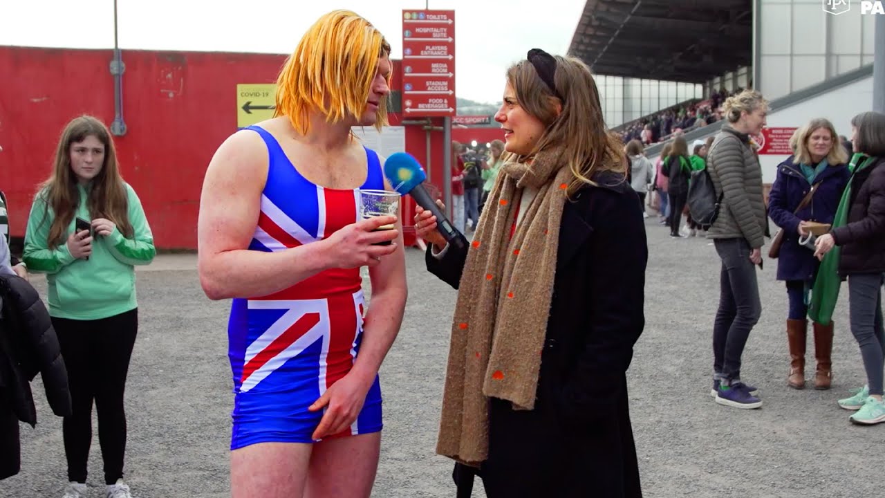 I spoke to rugby fans at the Women's Six Nations match between Ireland ...