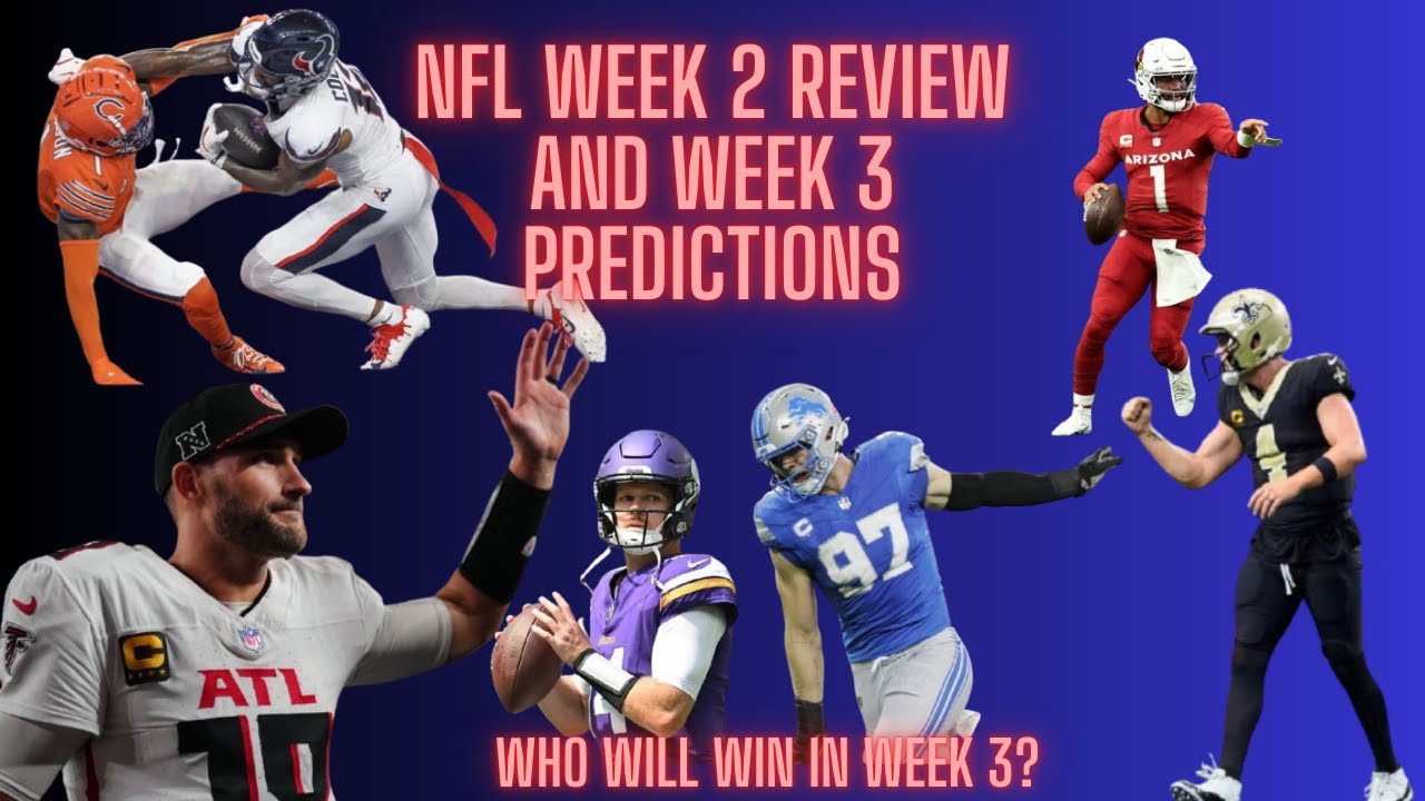 NFL Week 2 Review and Week 3 Predictions (2024) - YouTube