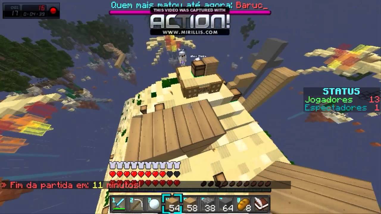 JOGANDO SKY WARS #ESTRESSADO TEMPLATE CRAFTLANDIAMG - YouTube