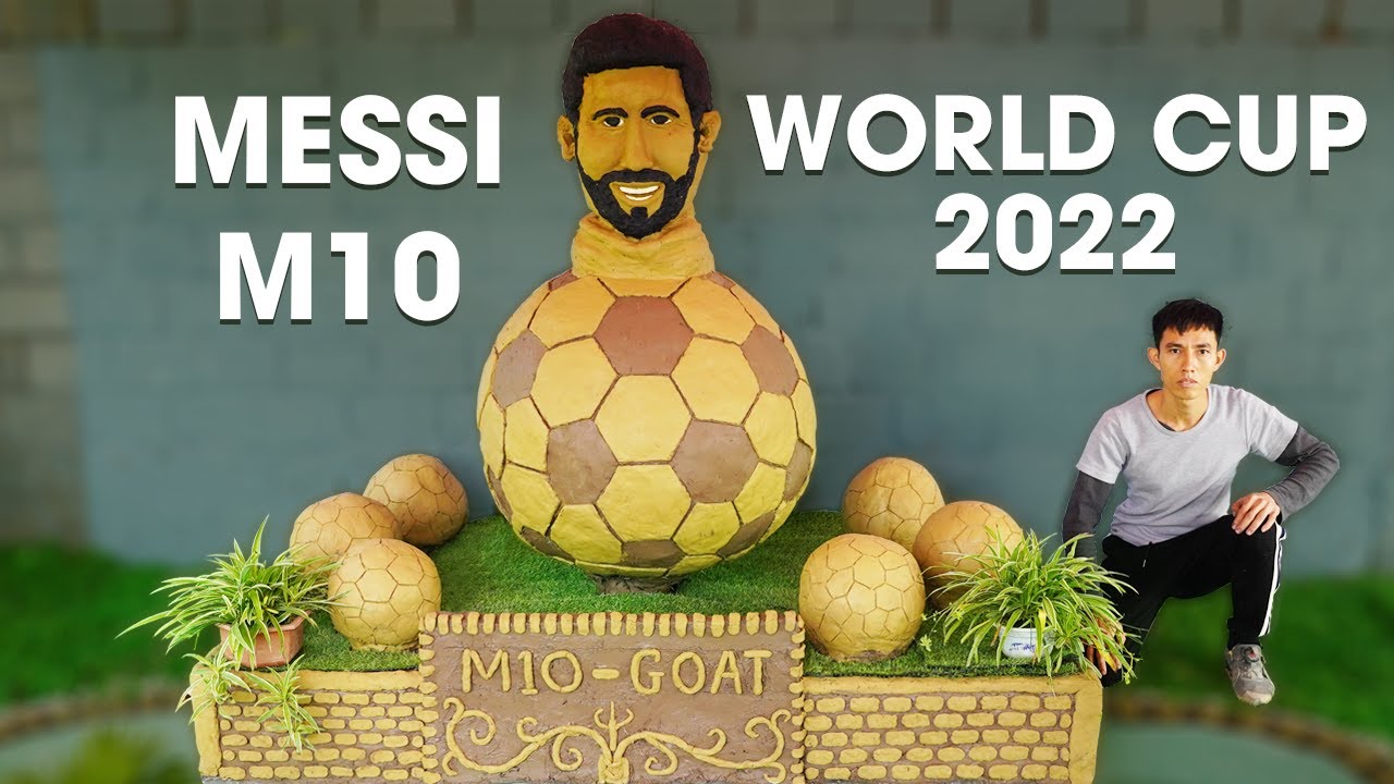 Clay Ideas Of Vietnamese Football Fans | Football Genius Lionel Messi ...
