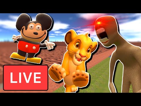 🔴 RUNNING IN MAZE LIVE... (gmod nextbot) |SHOOTABIRDIE
