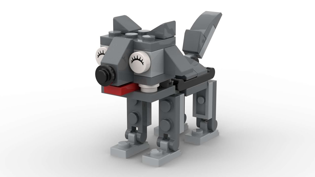 Lego 40331 Wolf Speed Build LDD by PLegoBB - YouTube