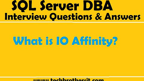 SQL Server DBA Interview Questions and Answers - YouTube