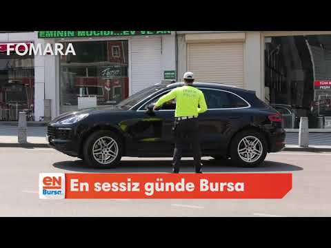 Bursa'da sokağa çıkma yasağında ilk gün