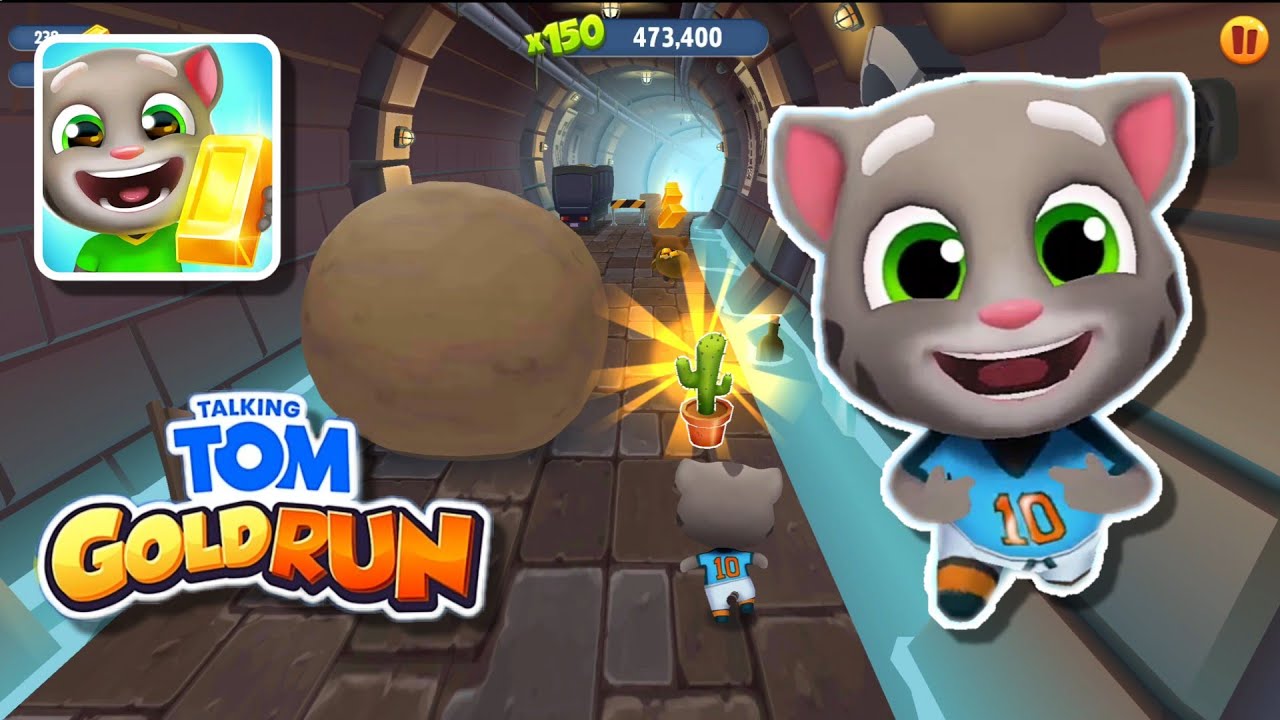 Talking Tom Gold Run Skate World Football Tom in Sports League Event ...