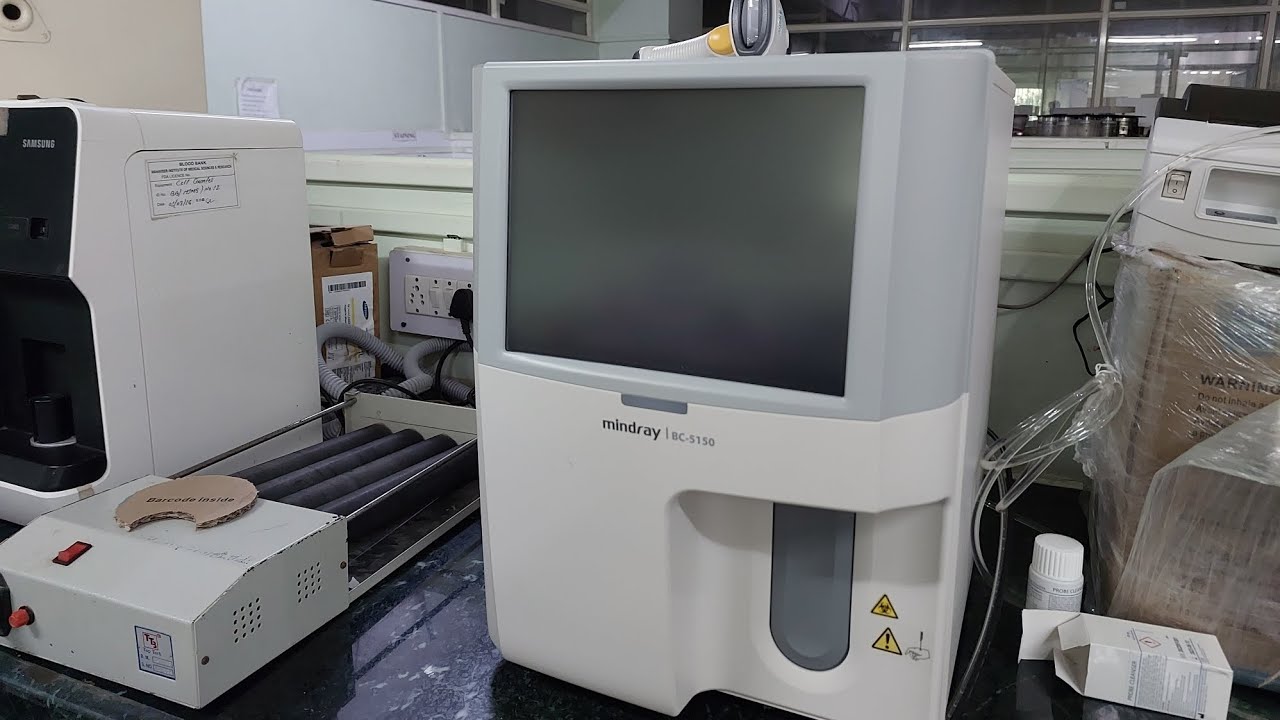 Mindray (5 part) Hematology Analyzer BC5150 || CBC analyser || Best CBC ...