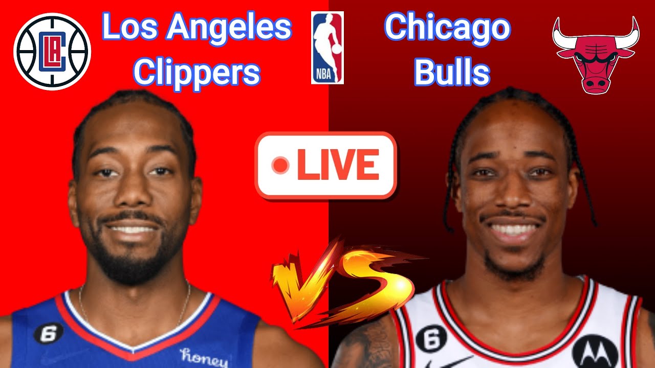 Chicago Bulls at Los Angeles Clippers NBA Live Play by Play Scoreboard ...