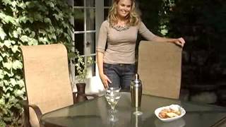 Rioja Balcony Height Outdoor Dining Set Seats 4 - Product Review Video