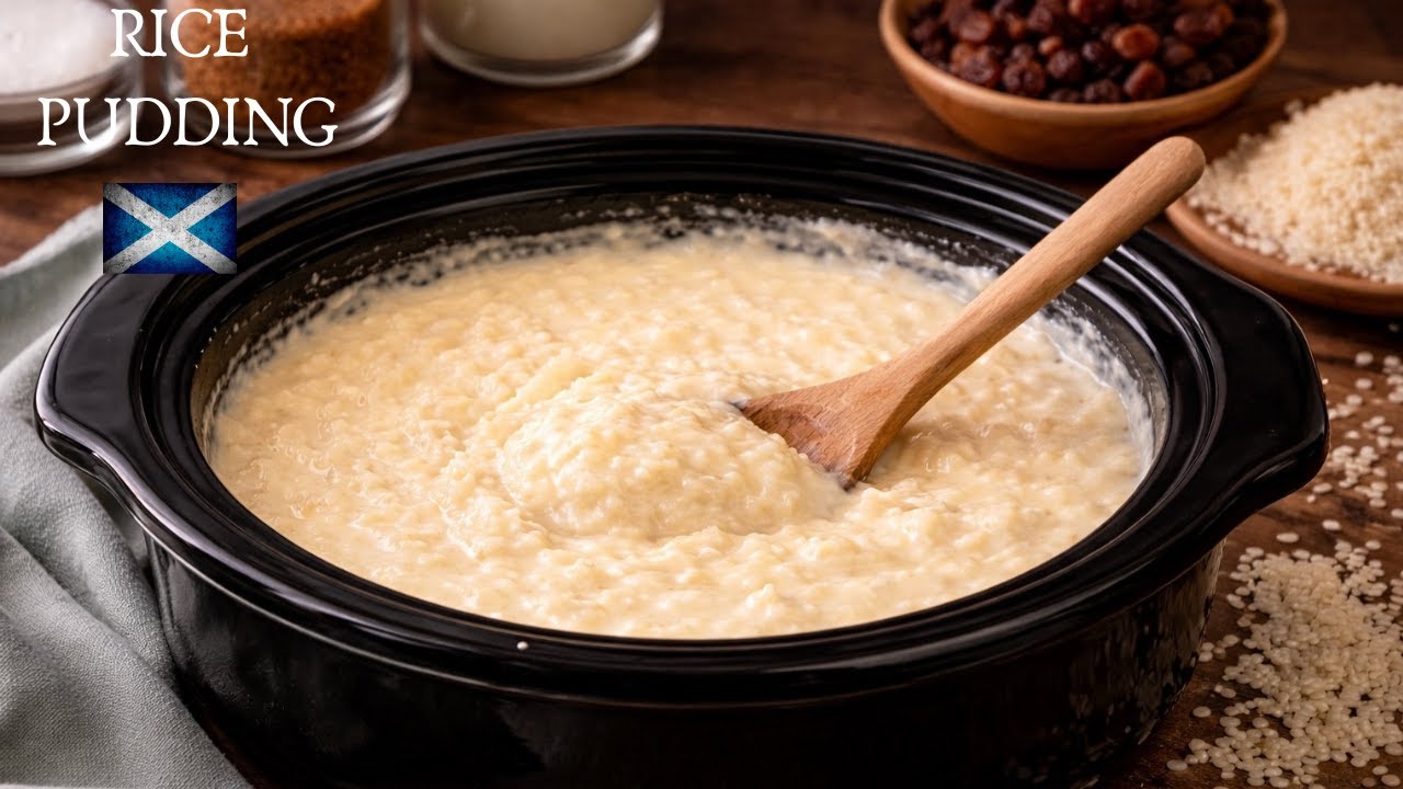 Creamy Rice Pudding | Easy Slow Cooker Recipe | Crockpot - YouTube