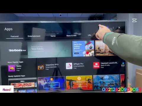 Download Hot Player app on LG TV