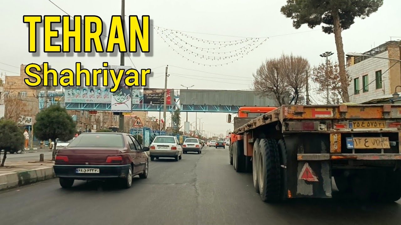 Driving in Shahriar,Tehran |Shahriar of the city of green tomatoes and ...
