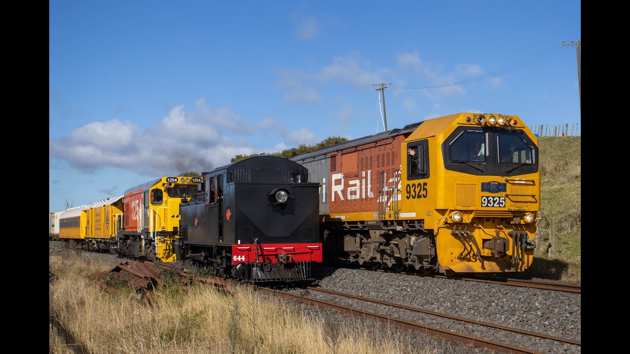 Steam returns to the Mainline - WW 644's Test Run (HD) - YouTube
