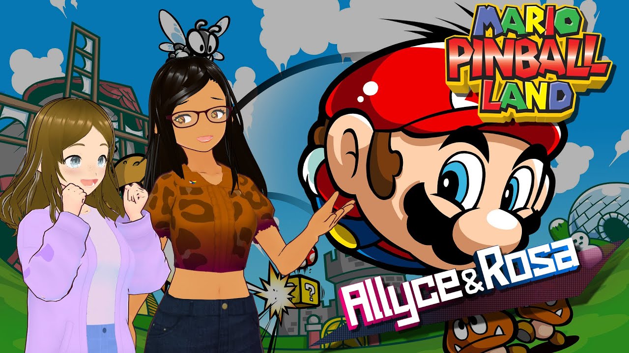 Mario the OG baller - Mario Pinball Land - Allyce & Rosa play... - YouTube