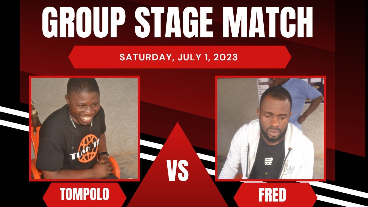 Tompolo Vs Fred | Group stage Match | kdraughttv competition - YouTube