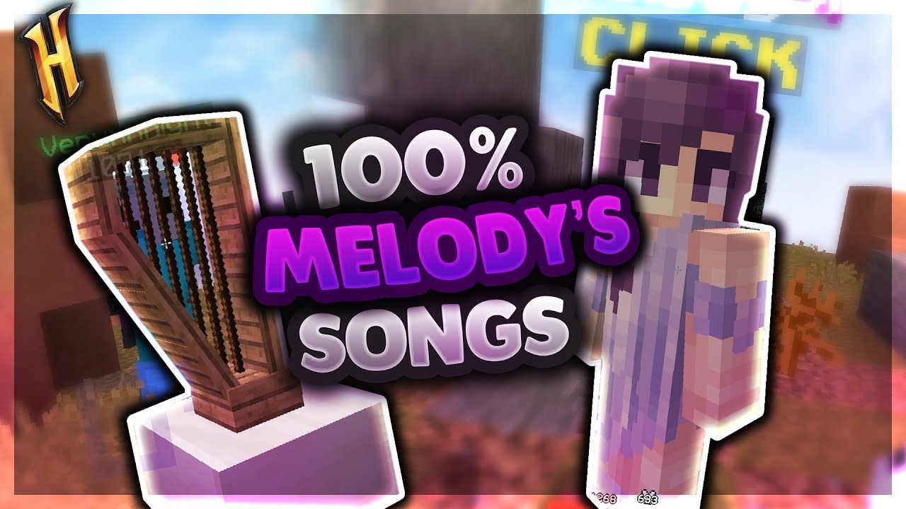 How to get 100% on every Melody's song | Hypixel Skyblock - YouTube