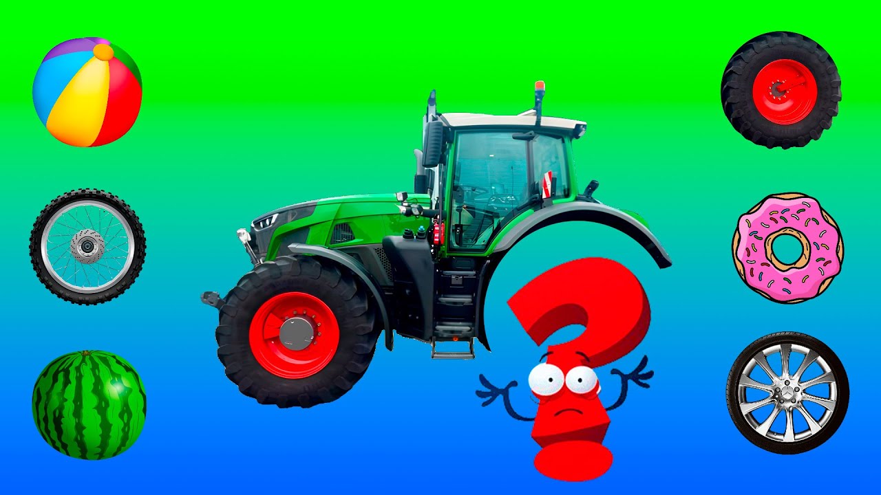 🚜 CORRECTLY GUESS THE TRACTOR FENDT VARIO WHEEL PUZZLE MATCHING GAME ...