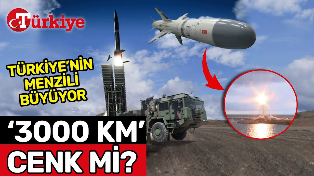 Türkiye’nin Gizli Menzili Büyüdü: 3.000 Kilometre Cenk Mi? Tayfun Füzesi'nden Cenk’e Devasa ...