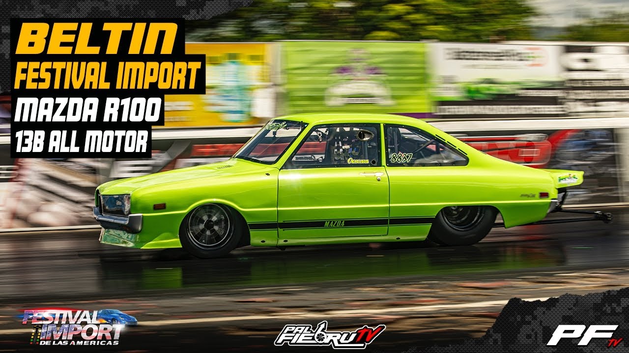 Mazda R100 13b All Motor Beltin Festival Import 2024 Salinas Speedway ...
