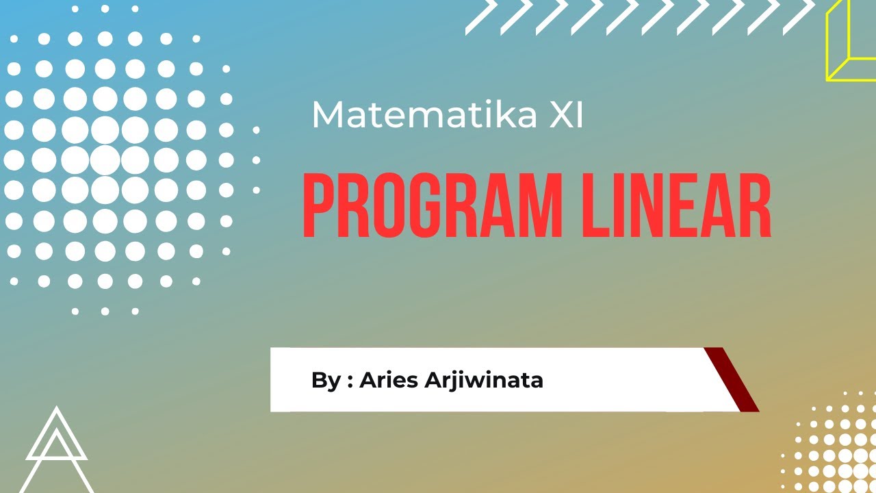 [Kisi-kisi] - Program Linear - YouTube