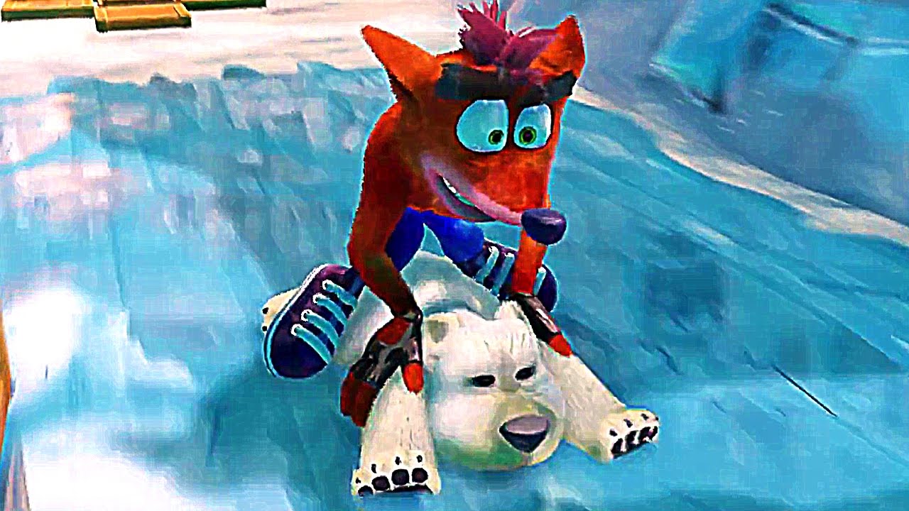 CRASH BANDICOOT REMASTERED Polar Bear Gameplay Trailer PS4 2017 - YouTube