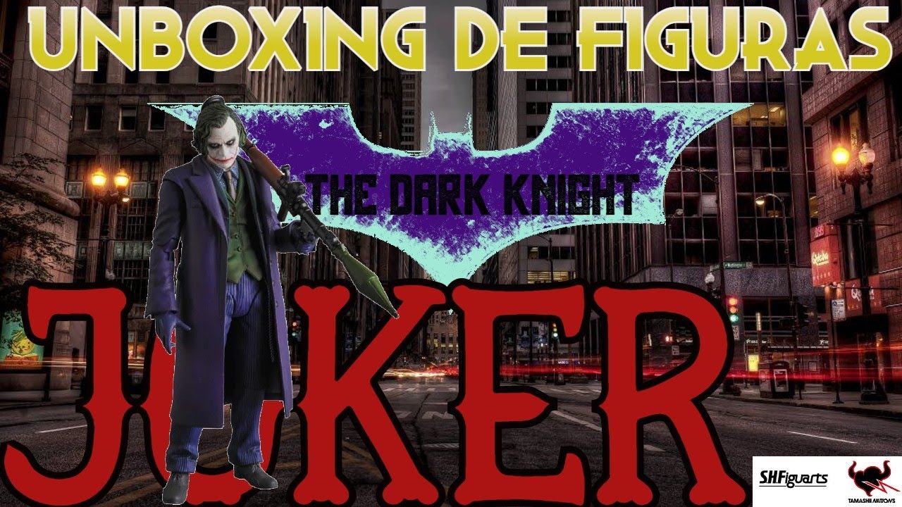 Joker🤡 The Dark Night | SH Figuarts | Bandai | Tamashi Nations ...