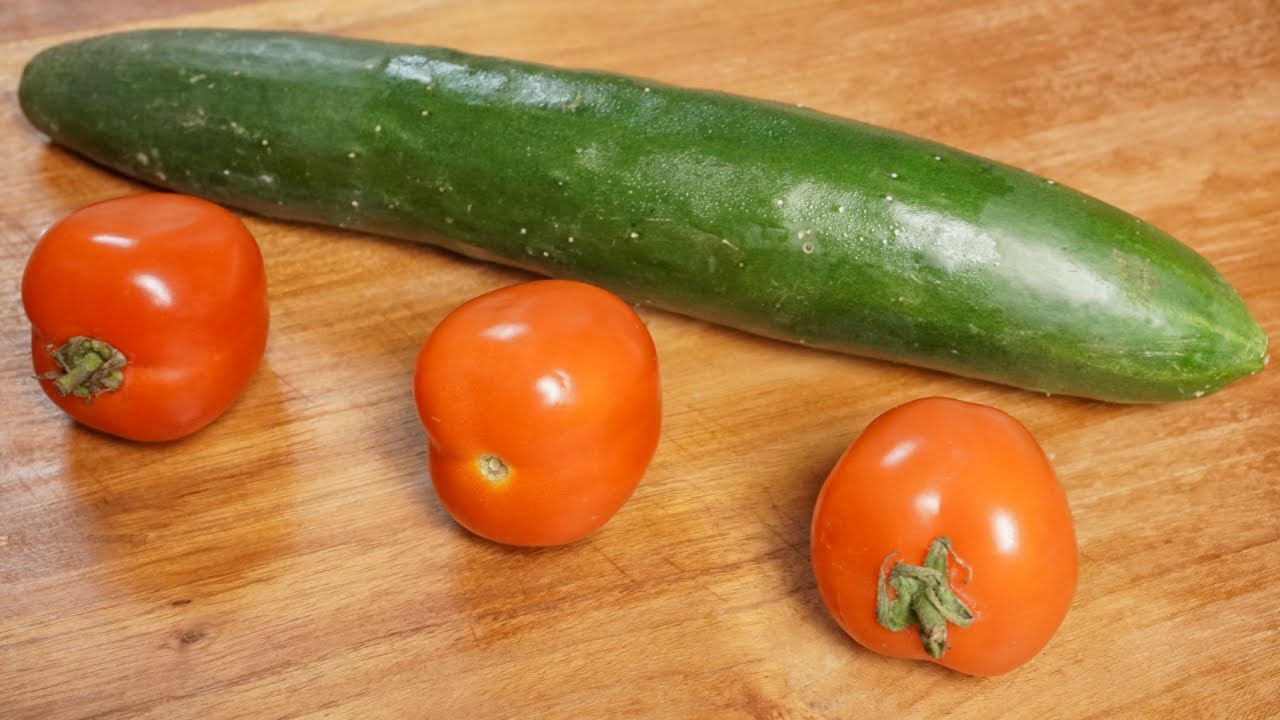 ASLI ENAKNYA BIKIN PERUT DINGIN !! RESEP TIMUN TOMAT YANG JARANG ORANG ...