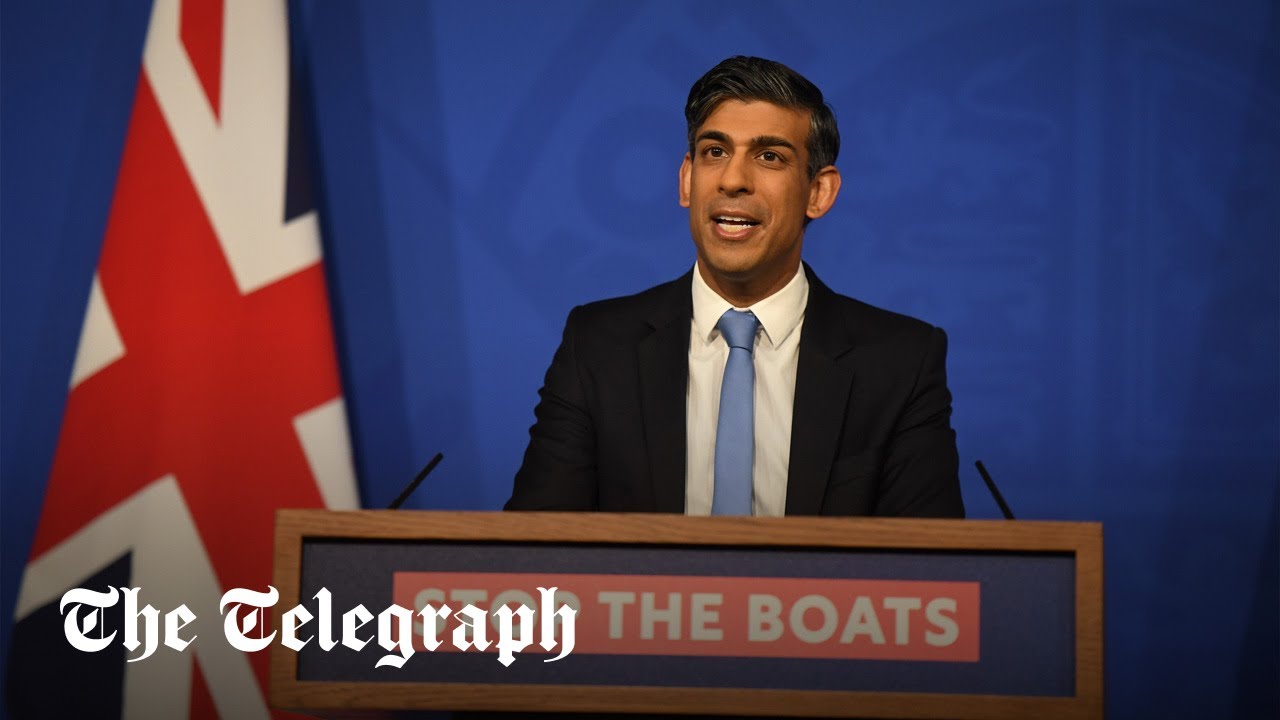 Watch: Rishi Sunak holds press conference after Rwanda Bill victory ...