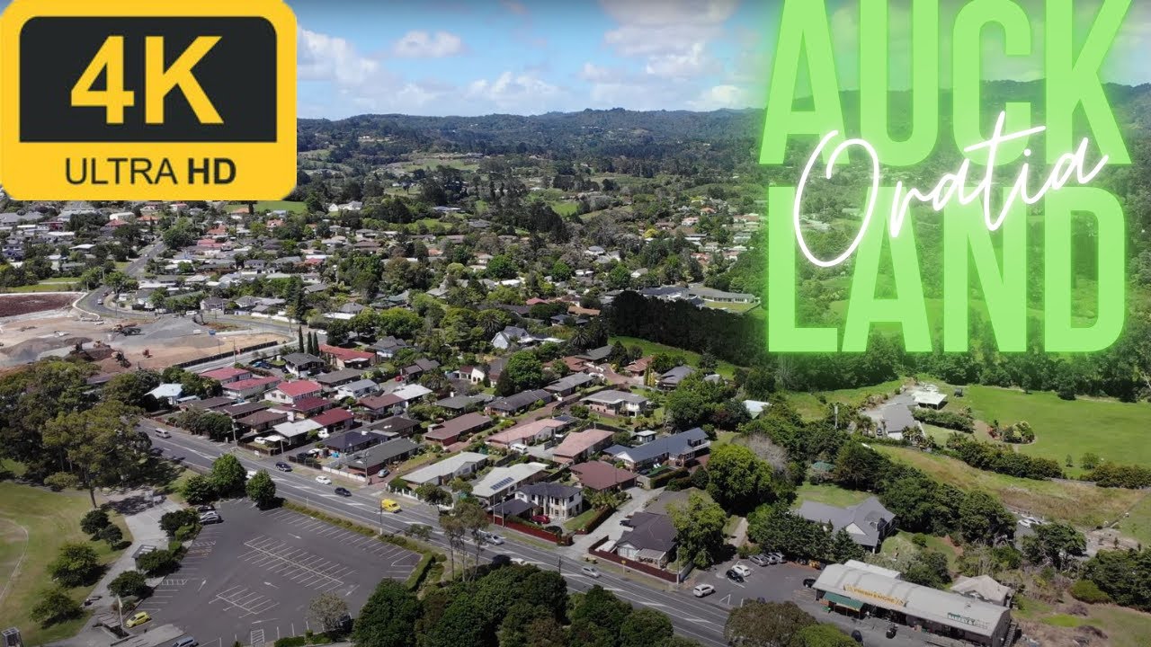 1 Minute Over Parrs Park | Oratia West Auckland | Drone Footage | 4K ...