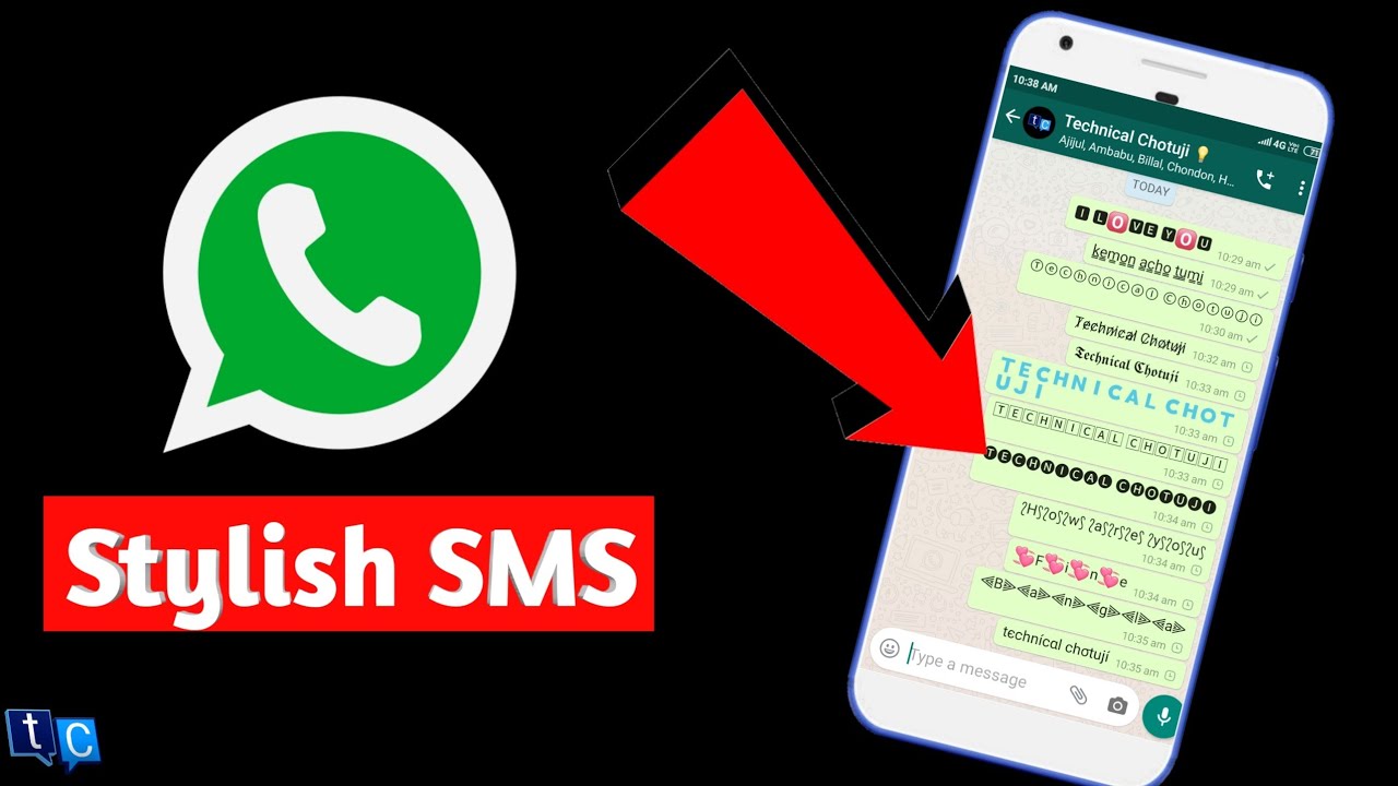 How To Send WhatsApp Styles Text text Font | Make Styles Text to ...