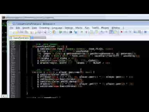 Part 7 - Basic Game Programming in Java - Player/Enemy Collision - YouTube